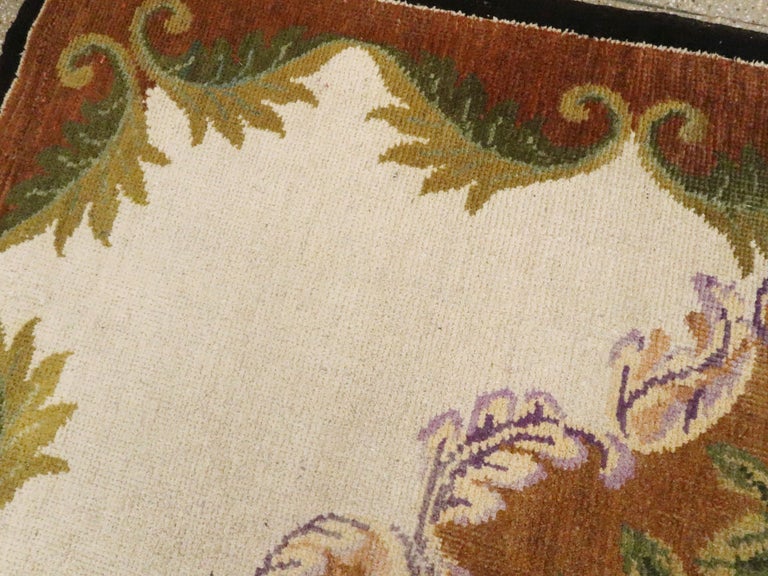 Vintage European Continental Carpet For Sale at 1stDibs