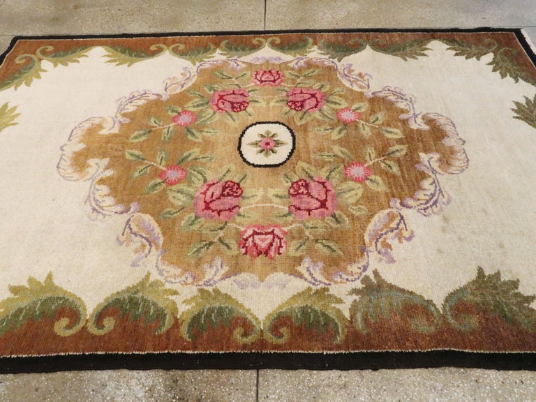 Vintage European Continental Carpet For Sale at 1stDibs