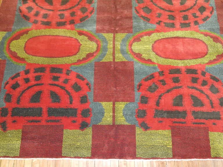 Vintage European Modernist Rug For Sale at 1stDibs | modernist rugs ...