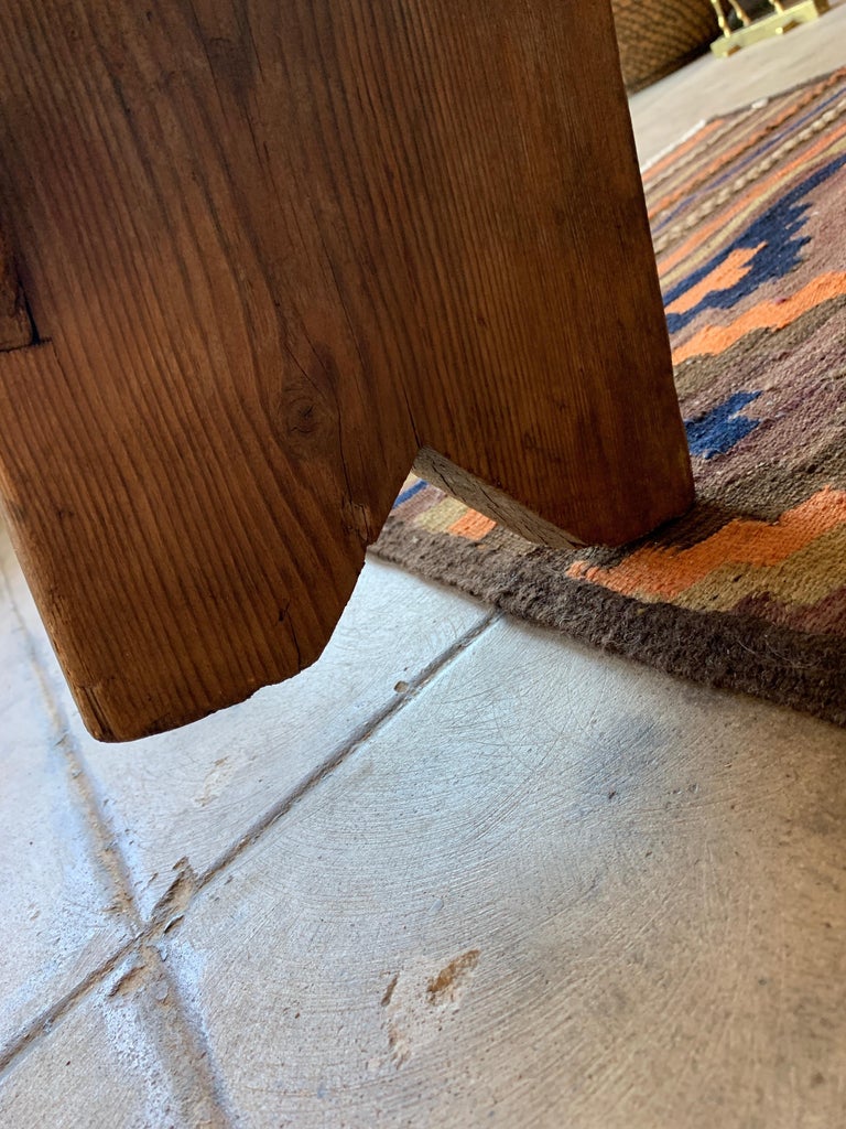 Vintage European Rustic Farm Bench at 1stDibs | antique farm bench ...