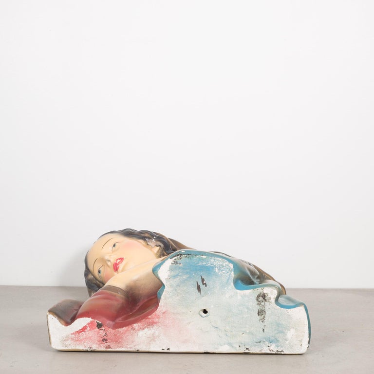Vintage European Virgin Mary Bust, circa 1930-1950 For Sale at 1stDibs