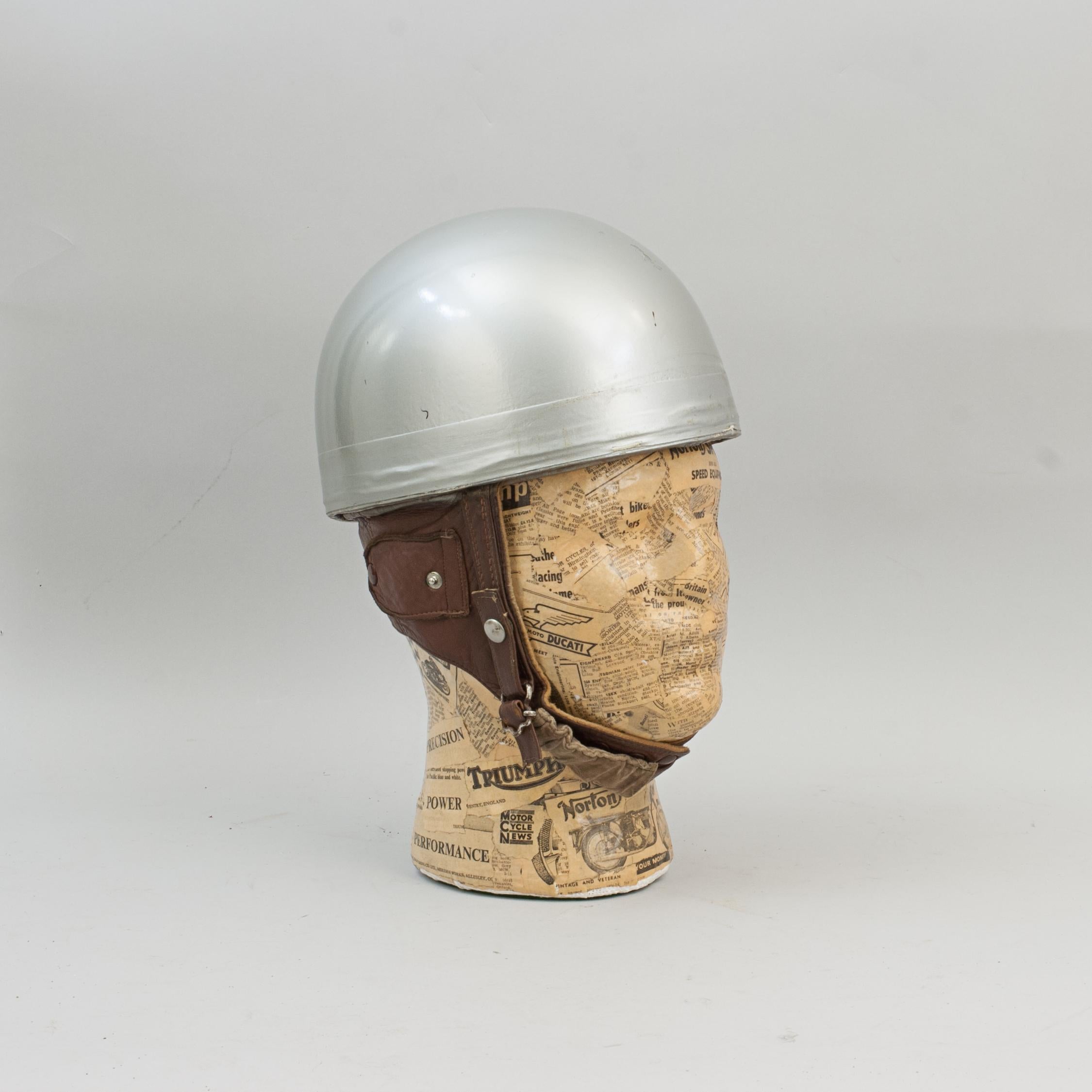 Vintage Everoak Motorcycle Helmet at 1stDibs