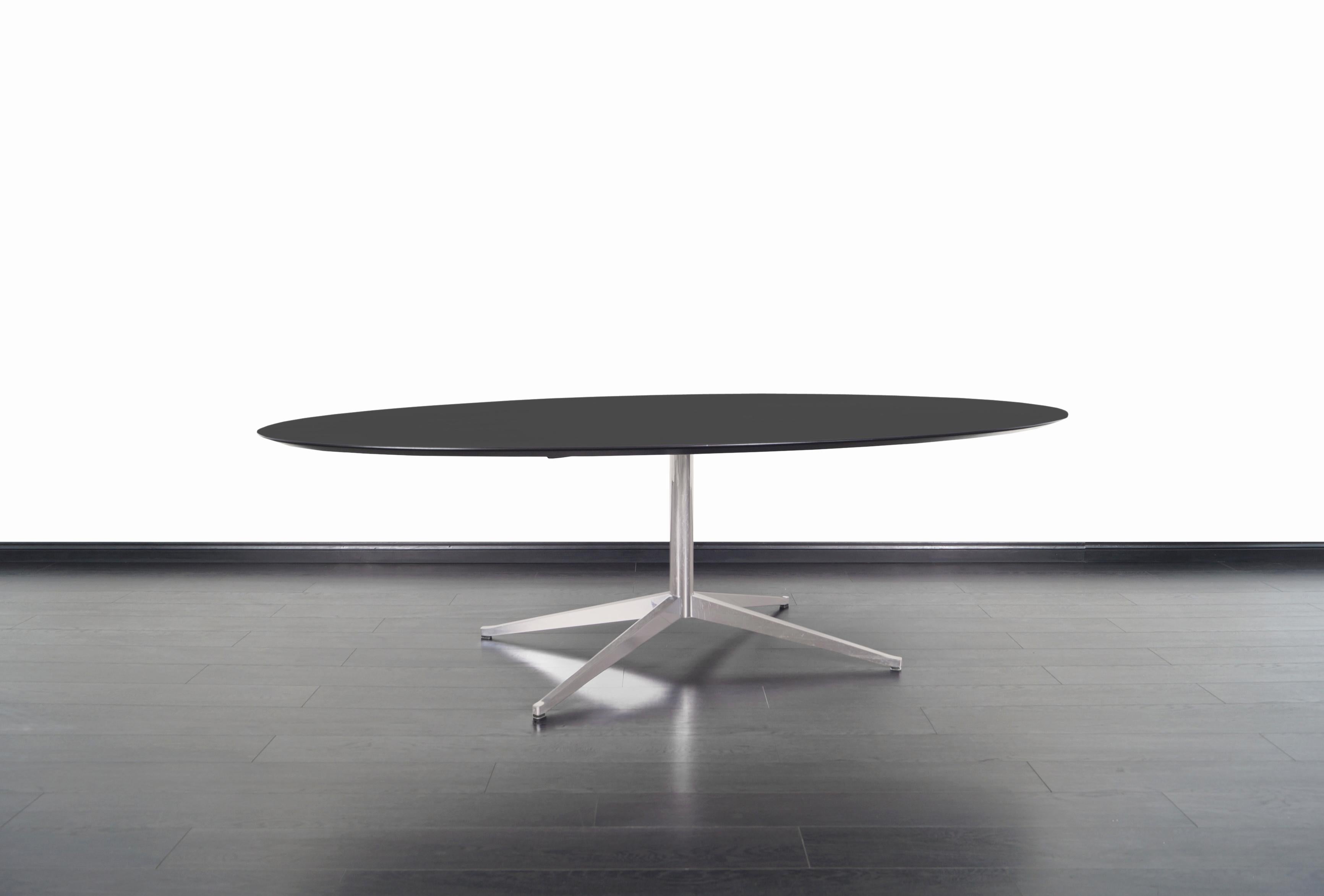 Vintage Executive Desk or Dining Table by Florence Knoll at 1stDibs