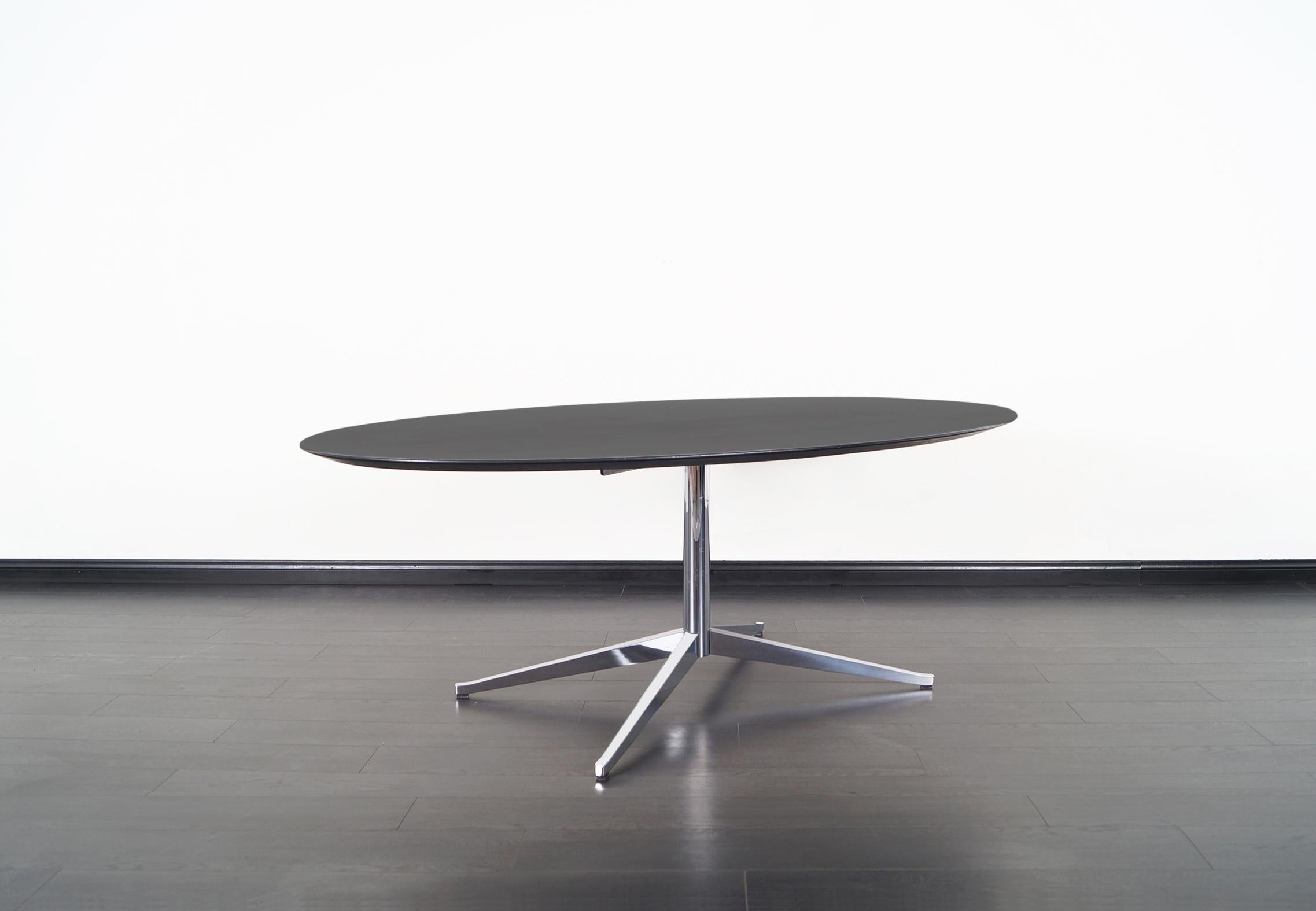 Vintage Executive Desk or Dining Table by Florence Knoll at 1stDibs