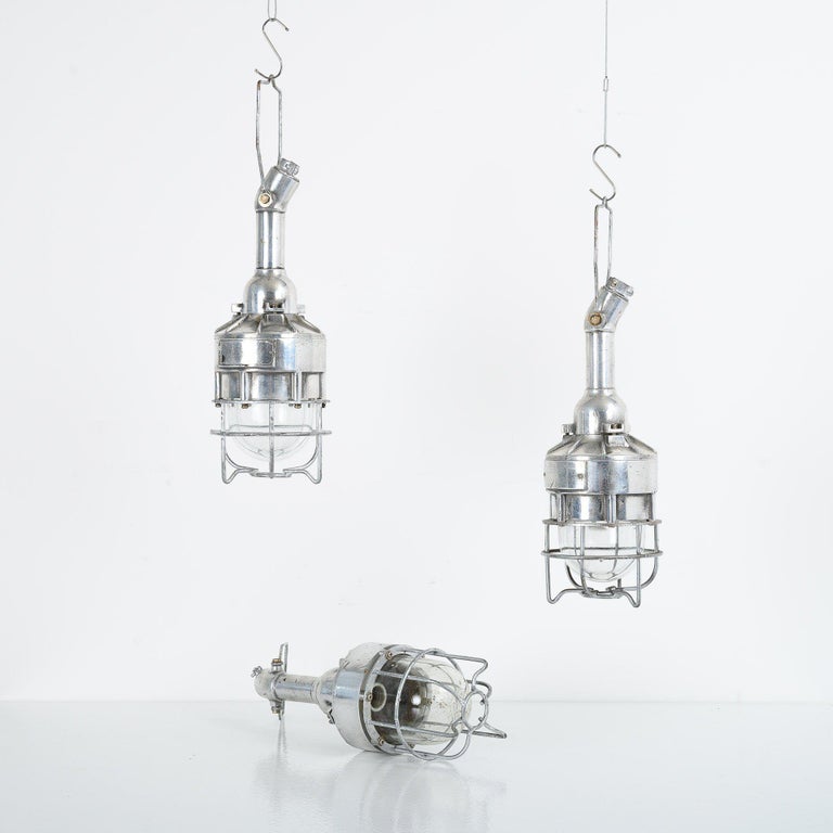 Vintage Explosion Proof Portable Task Lamps V1 For Sale at 1stDibs