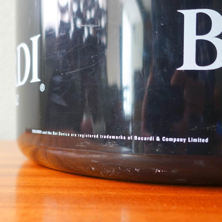 Vintage Extra Large Bacardi Ice Bucket, 1990s For Sale at 1stDibs