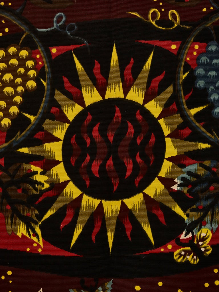 Vintage "Eye" Tapestry Work by Jean Picart Le Doux For Sale at 1stDibs