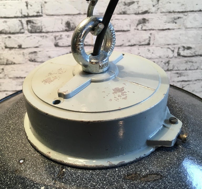 Vintage Factory Hanging Lamp, 1970s at 1stDibs