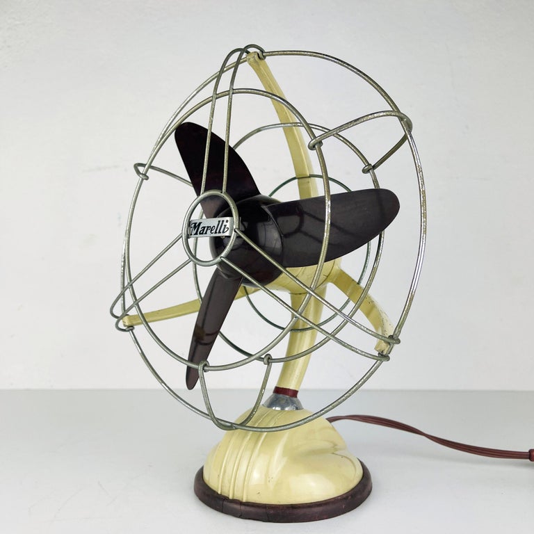 Vintage Fan Marelli Italy 1950s For Sale at 1stDibs
