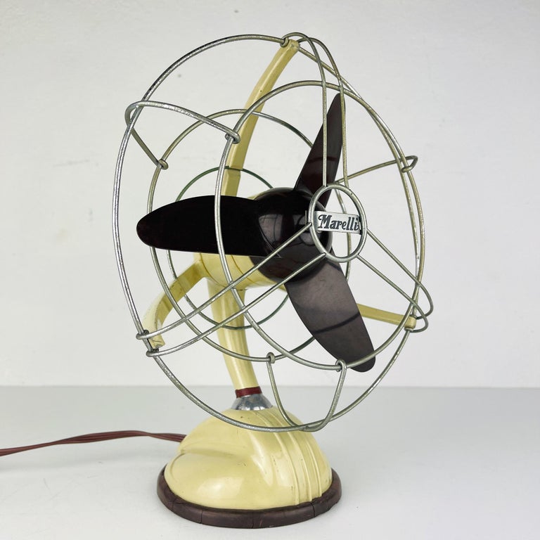 Vintage Fan Marelli Italy 1950s For Sale at 1stDibs