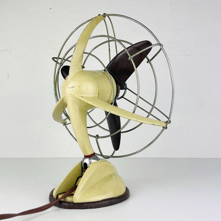 Vintage Fan Marelli Italy 1950s For Sale at 1stDibs