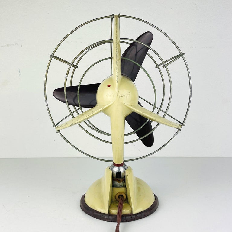 Vintage Fan Marelli Italy 1950s For Sale at 1stDibs