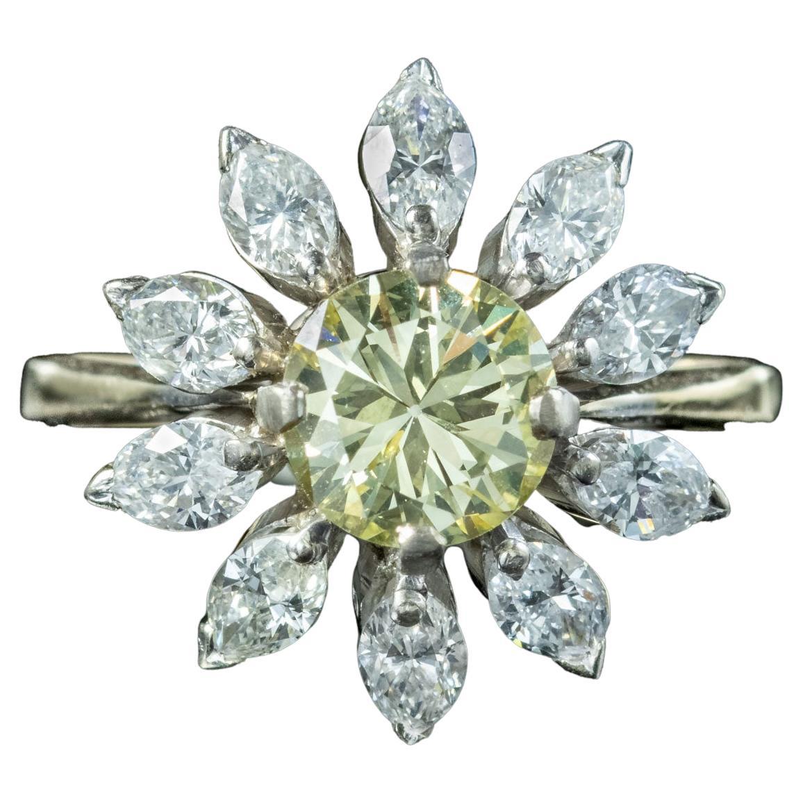 Fancy Blue Diamond Ring For Sale at 1stDibs