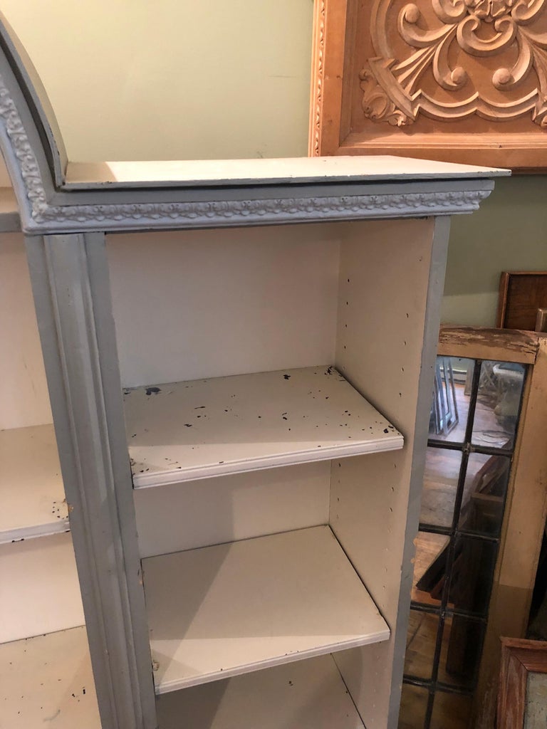 Vintage Farmhouse Style Bookcase at 1stDibs