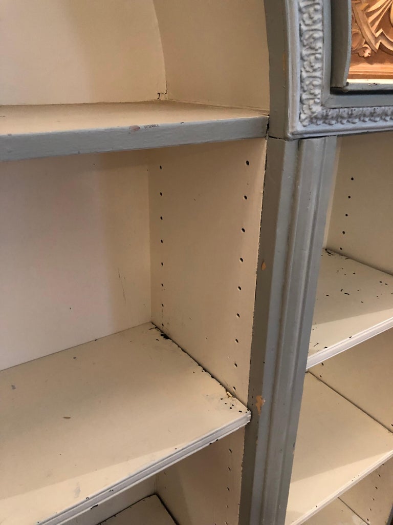 Vintage Farmhouse Style Bookcase at 1stDibs