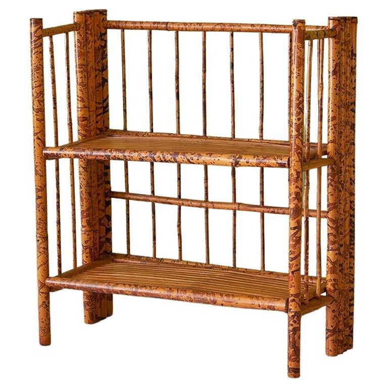 Vintage Faux Bamboo Foldable Shelf, France at 1stDibs | faux bamboo shelf