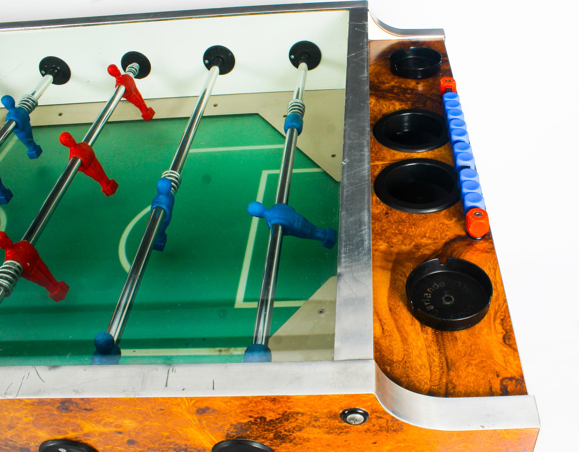 Vintage Mid Century Football Table, Games, 20th Century at 1stDibs