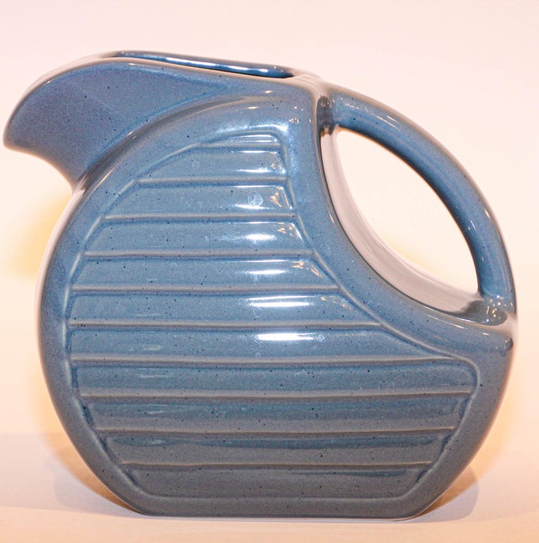 Vintage Feltman Langer Ceramic Pitcher Art Deco Barware For Sale at 1stDibs