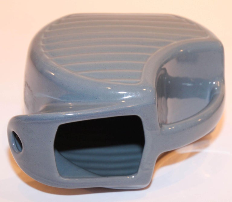 Vintage Feltman Langer Ceramic Pitcher Art Deco Barware For Sale at 1stDibs