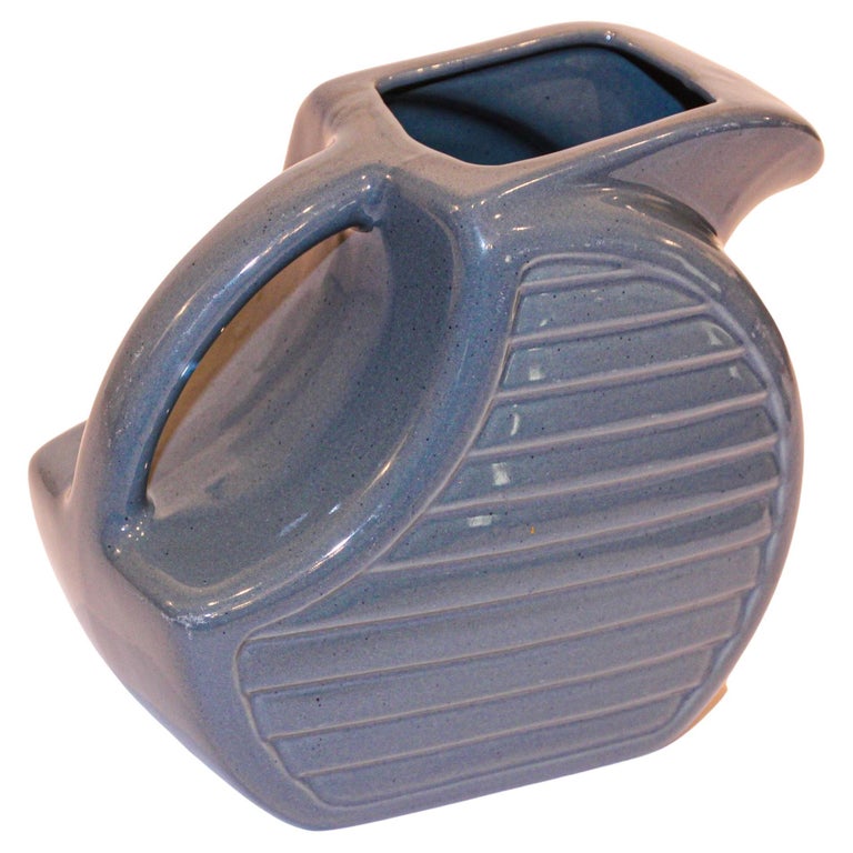 Vintage Feltman Langer Ceramic Pitcher Art Deco Barware For Sale at 1stDibs