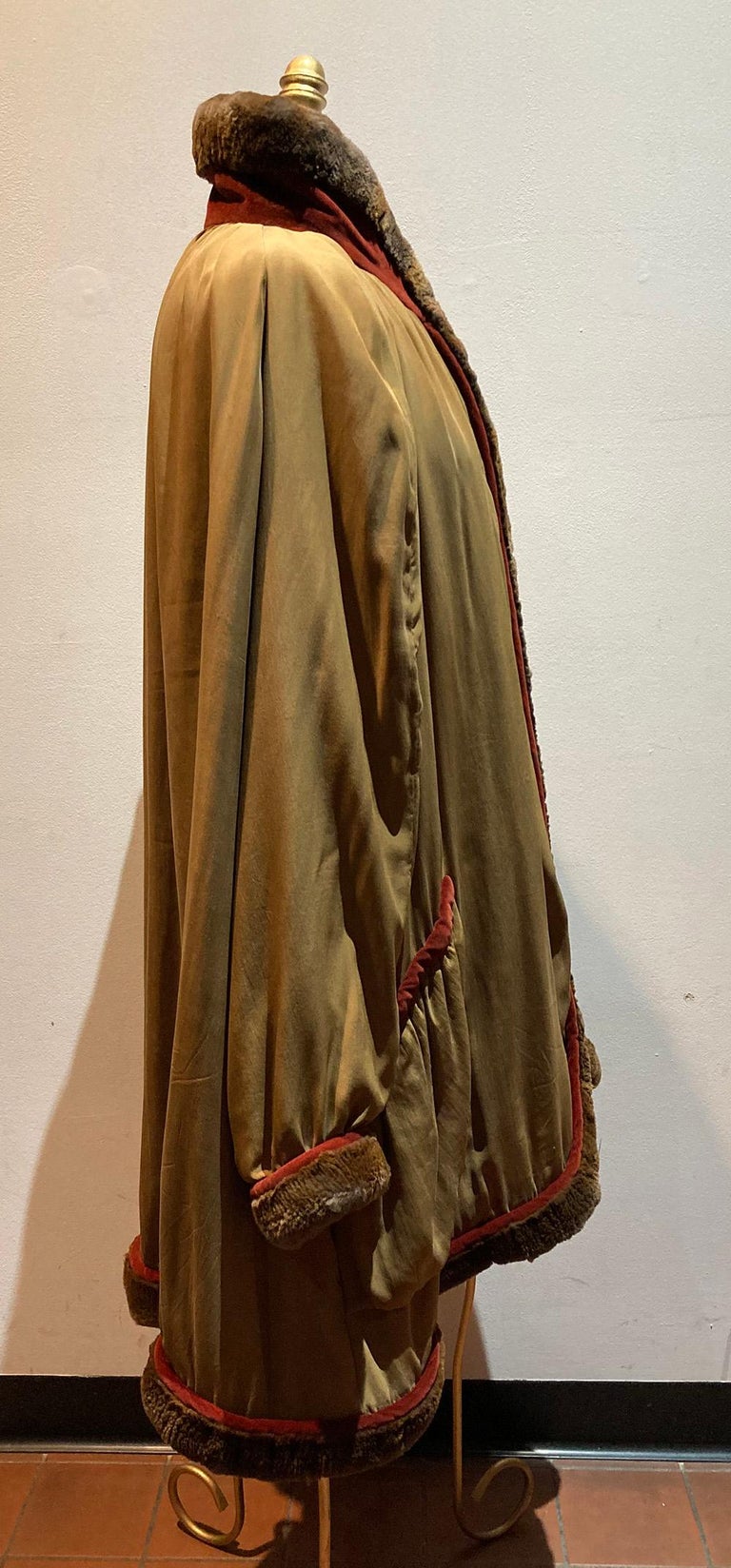 Vintage Fendi Silk Fur Coat For Sale at 1stDibs | vintage fendi ...