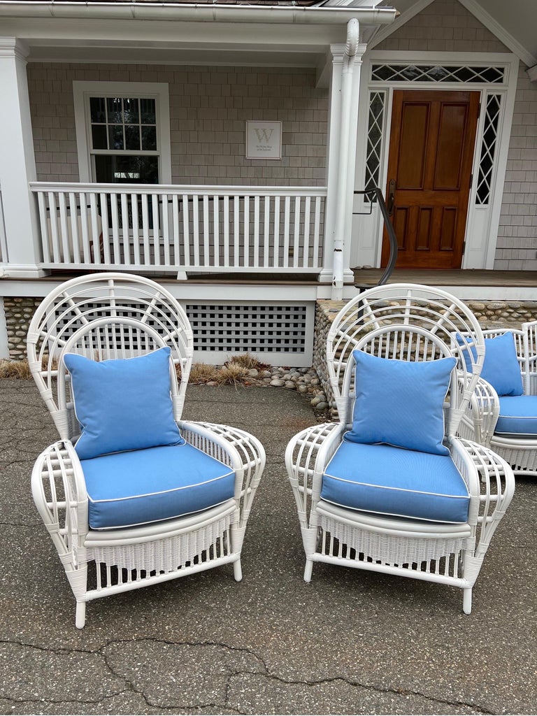 Vintage Ficks Reed Rattan Patio Furniture For Sale at 1stDibs