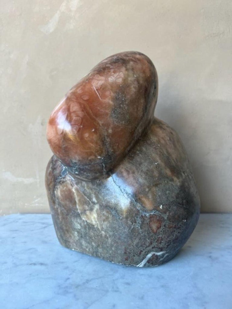 Vintage Figuritive Marble Bust Statue For Sale at 1stDibs