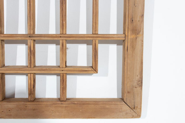Vintage Filigran Ulme Fensterpaneel bei 1stDibs