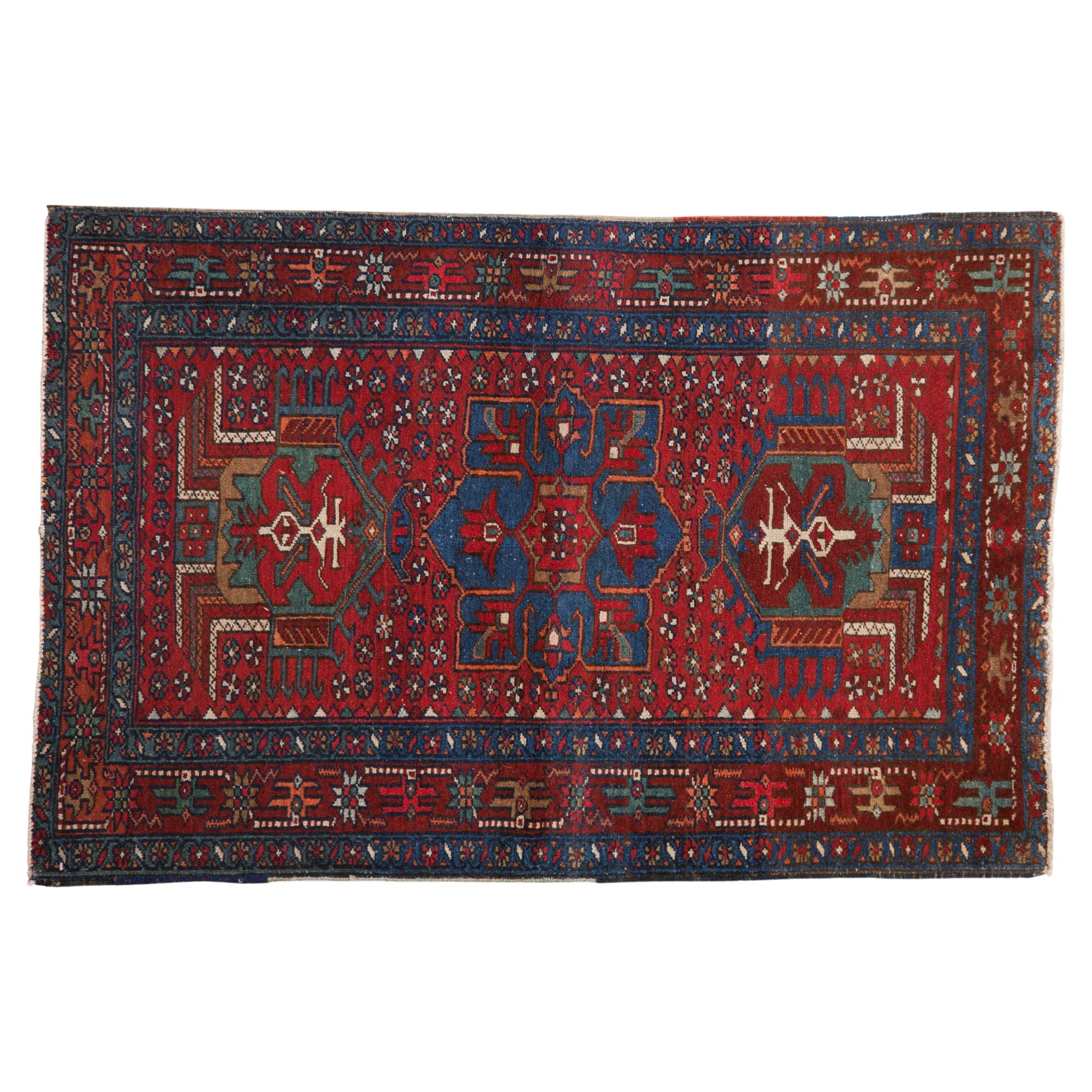 Vintage Fine Karaja Rug For Sale at 1stDibs