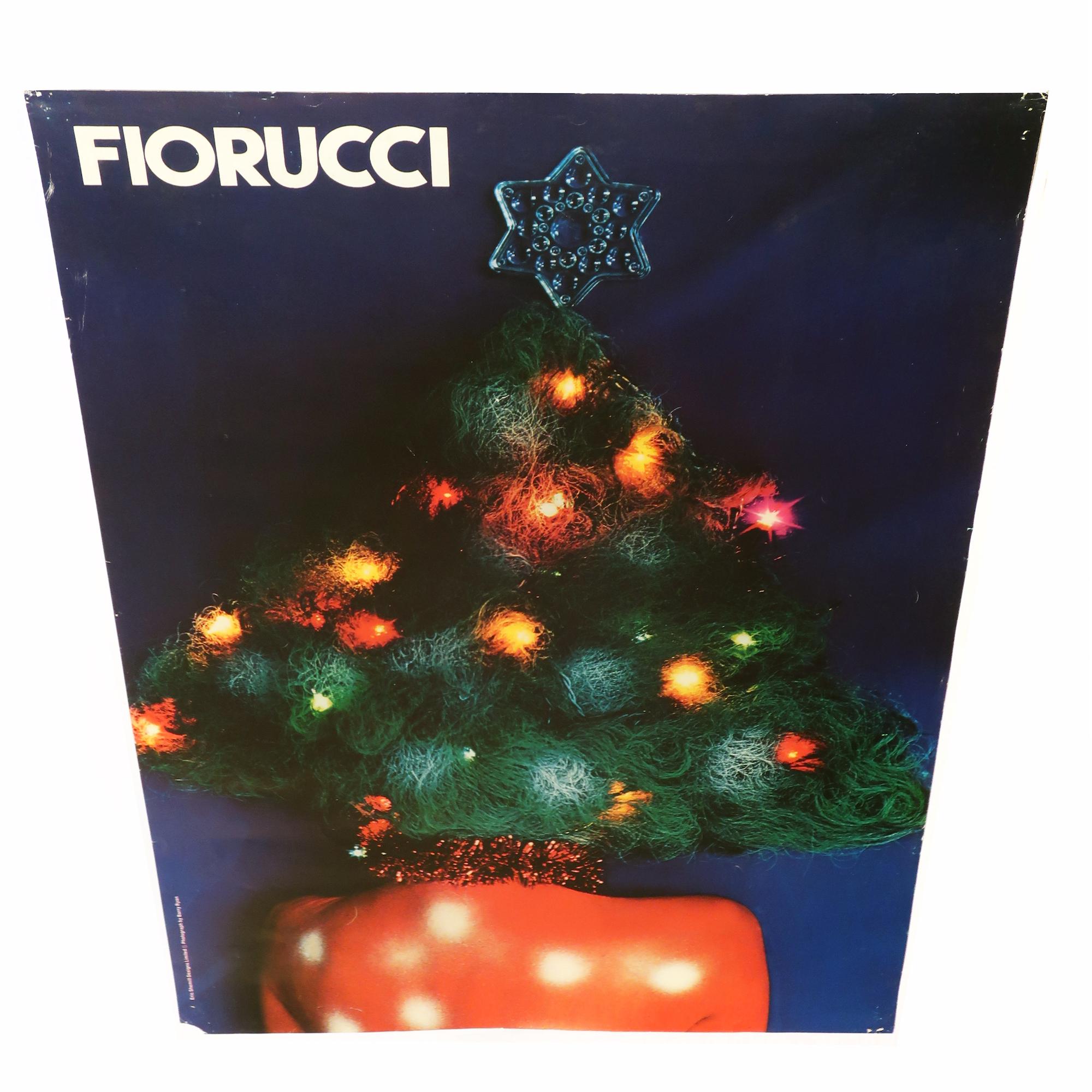 Vintage Fiorucci Christmas Poster at 1stDibs