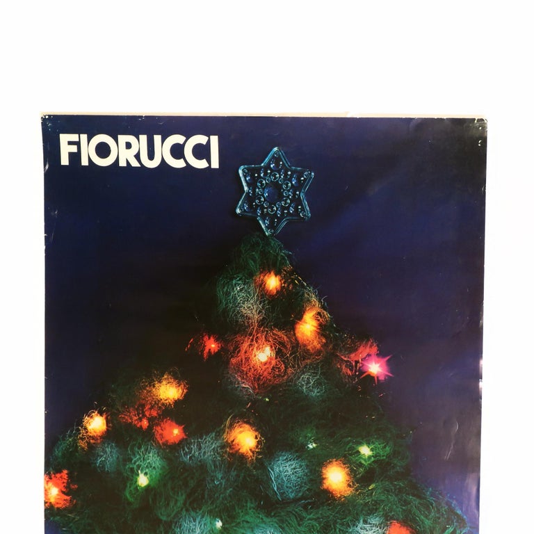 Vintage Fiorucci Christmas Poster For Sale at 1stDibs