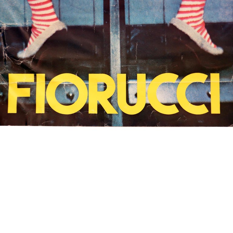 Vintage Fiorucci Striped Shirt Jeans at Diner Poster, '1982' at 1stDibs ...