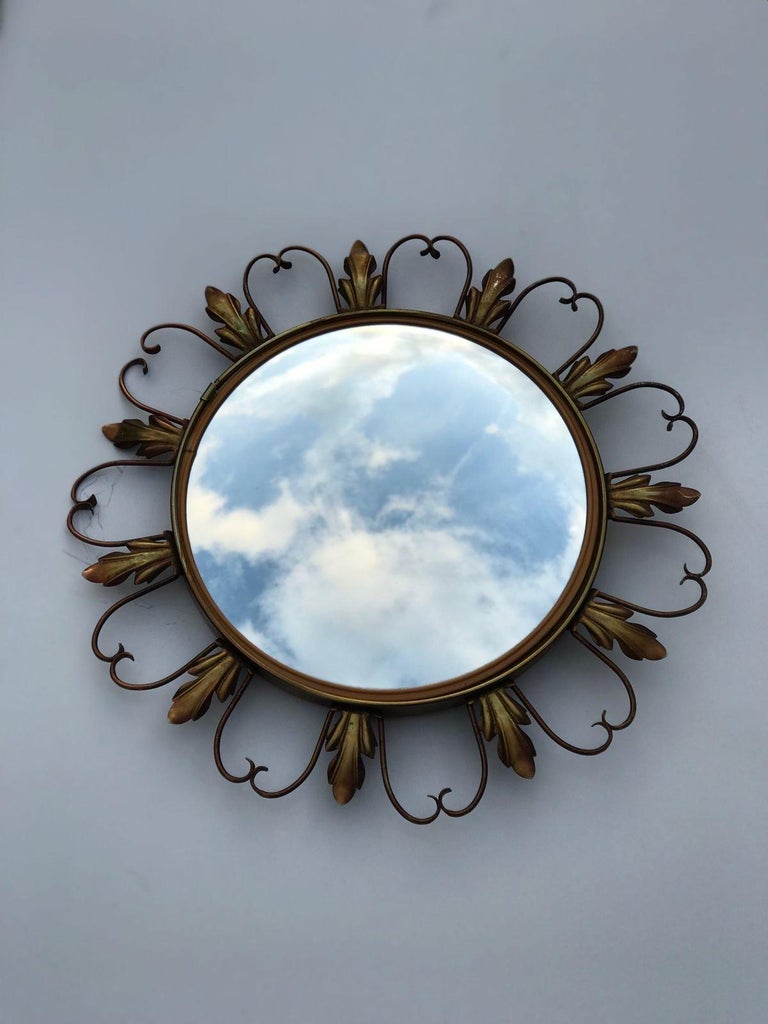 Vintage Fisheye Mirror For Sale at 1stDibs