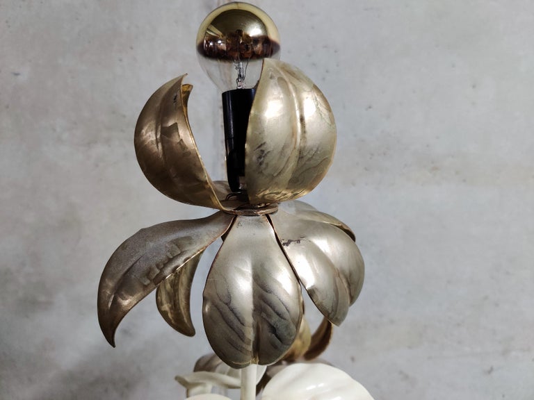Vintage Flower Floor Lamp, 1960s at 1stDibs | vintage flower table lamp ...