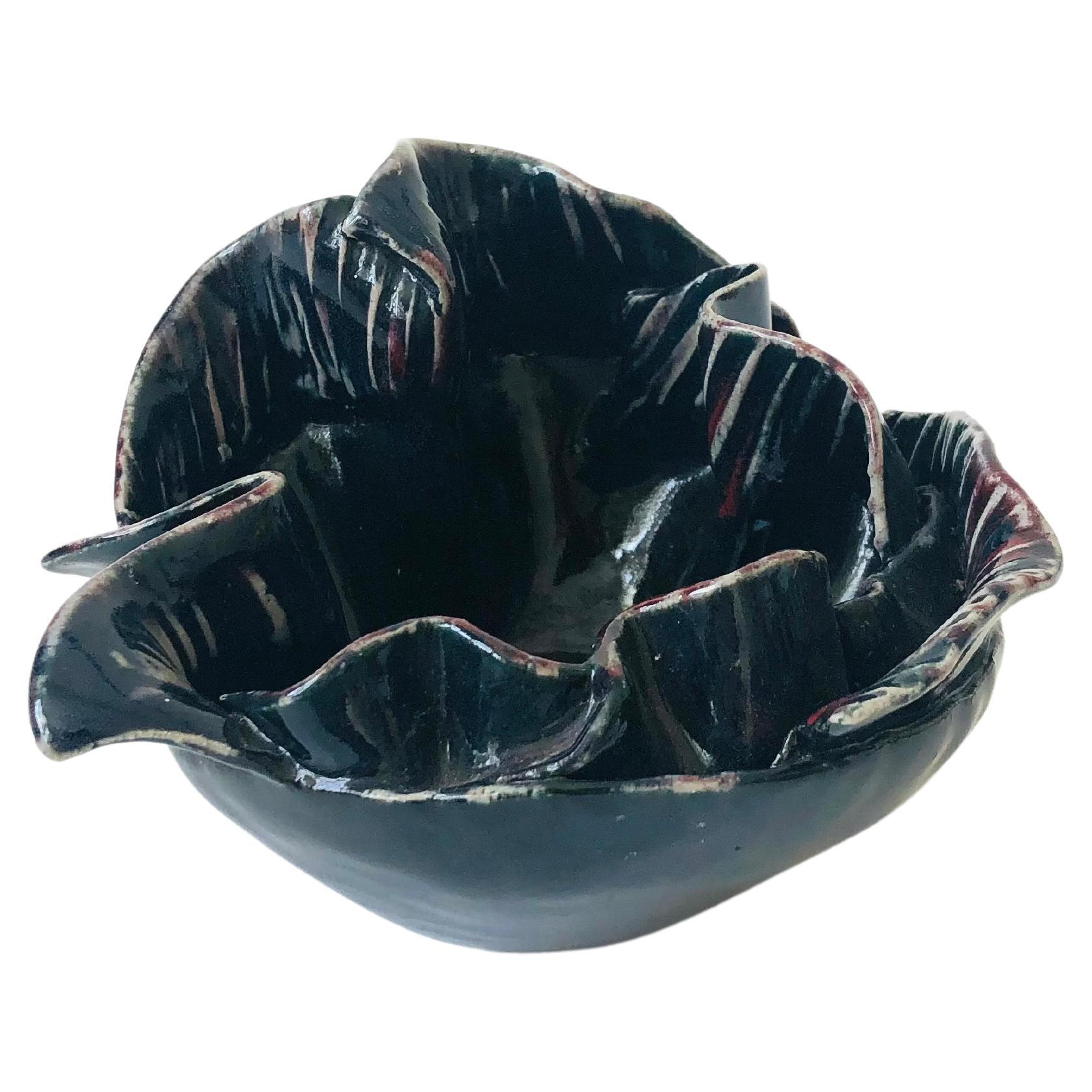 Harrison Mcintosh Studio Pottery Footed Bowl at 1stDibs