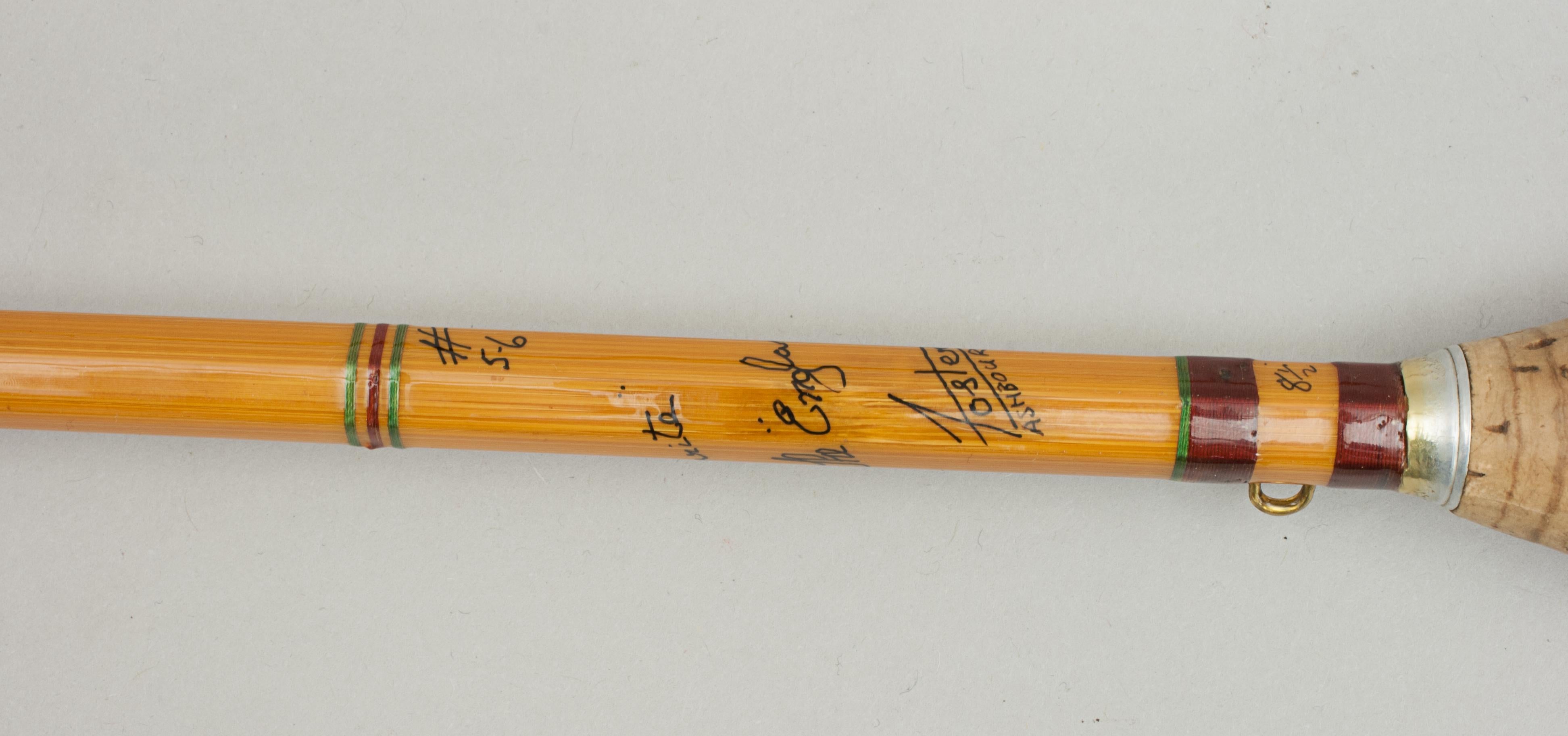 Vintage Fly Fishing Rod by Fosters 'The England's Favourite' Split Cane ...