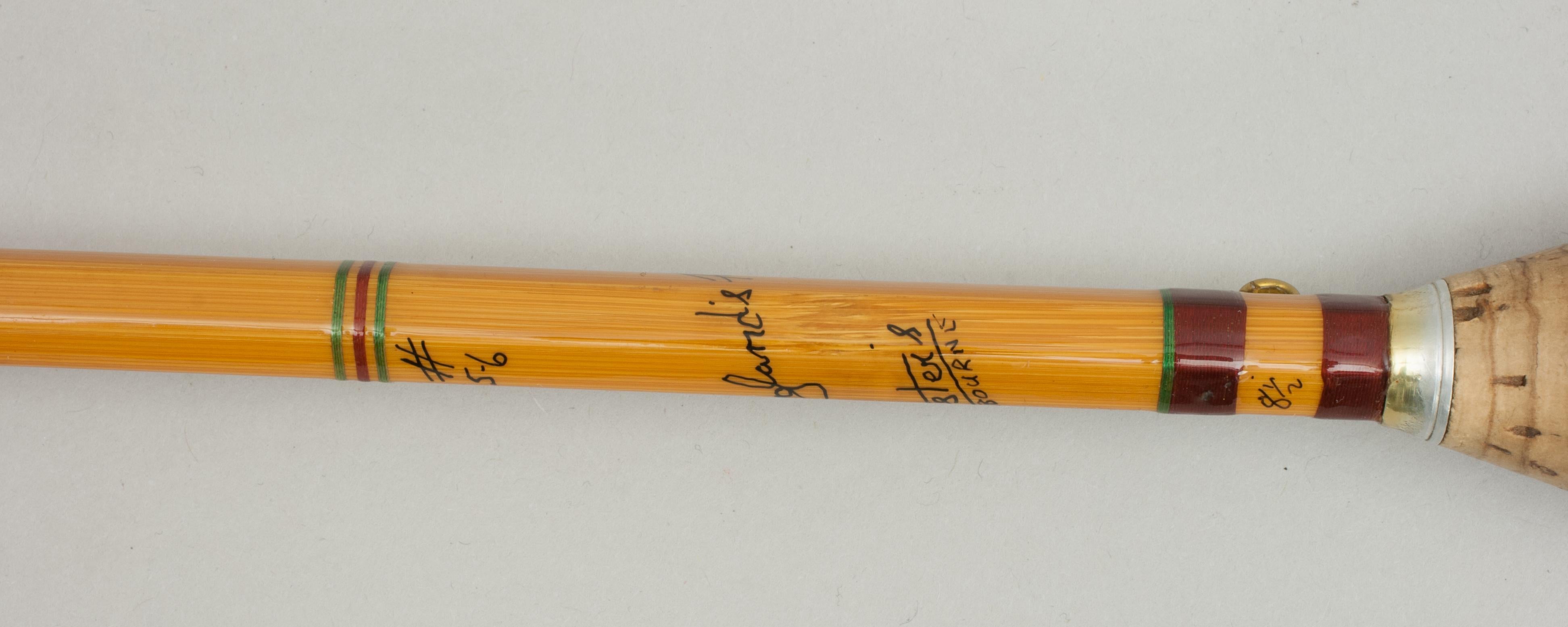 Vintage Fly Fishing Rod by Fosters 'The England's Favourite' Split Cane ...