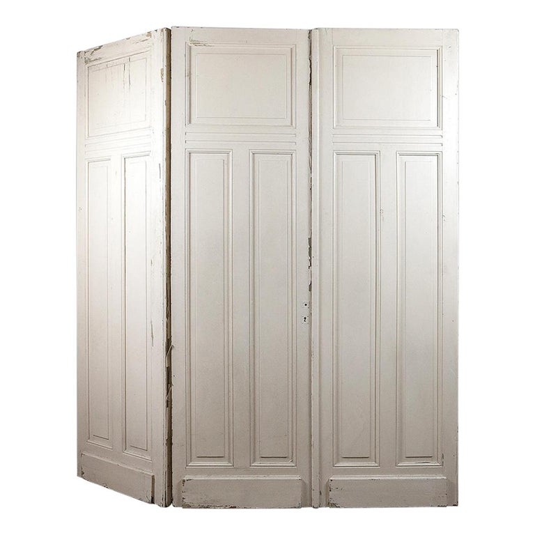 Vintage Folding Door / Partition Set For Sale at 1stDibs