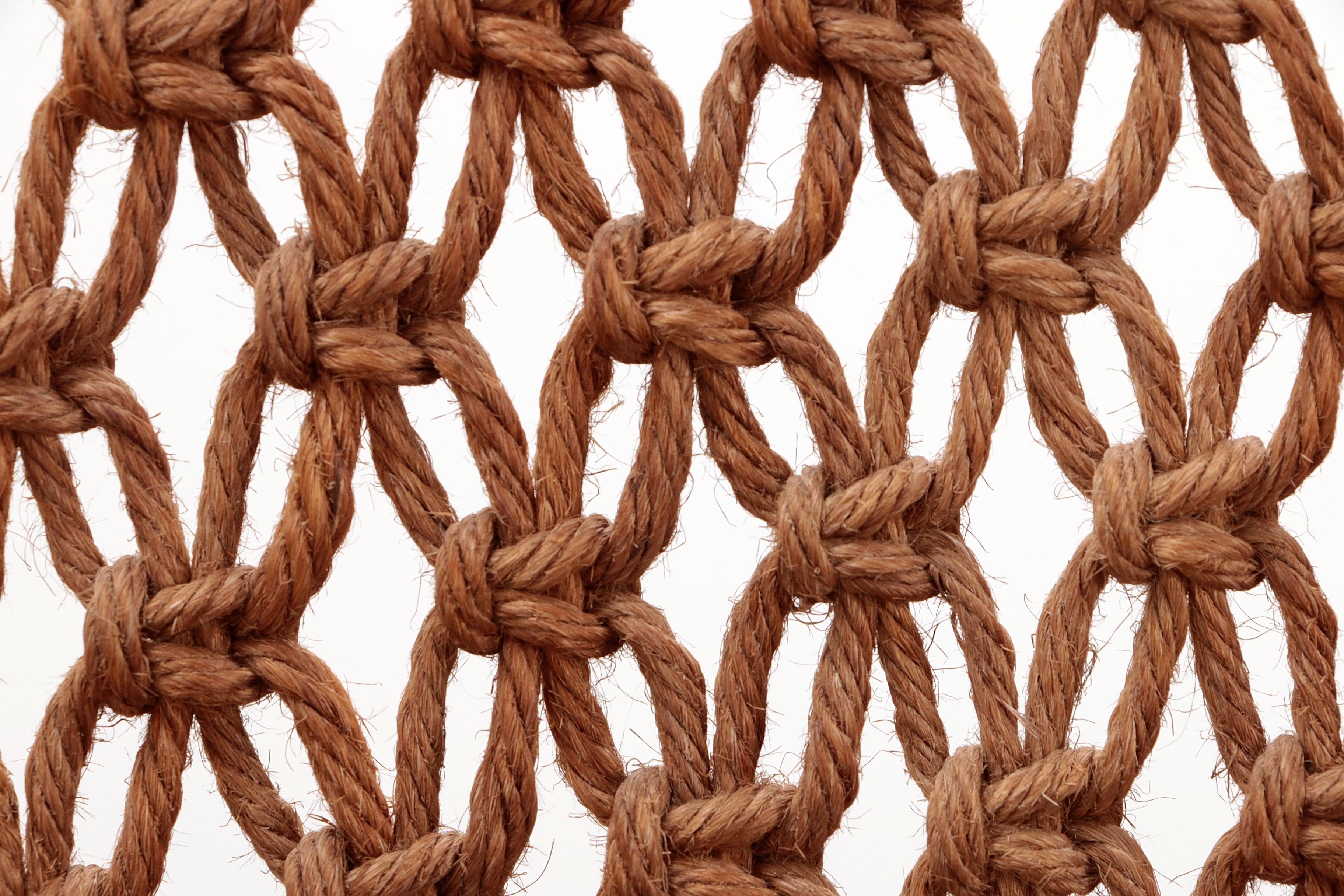 Vintage Folding Screen Made of Macramé, 1970 at 1stDibs