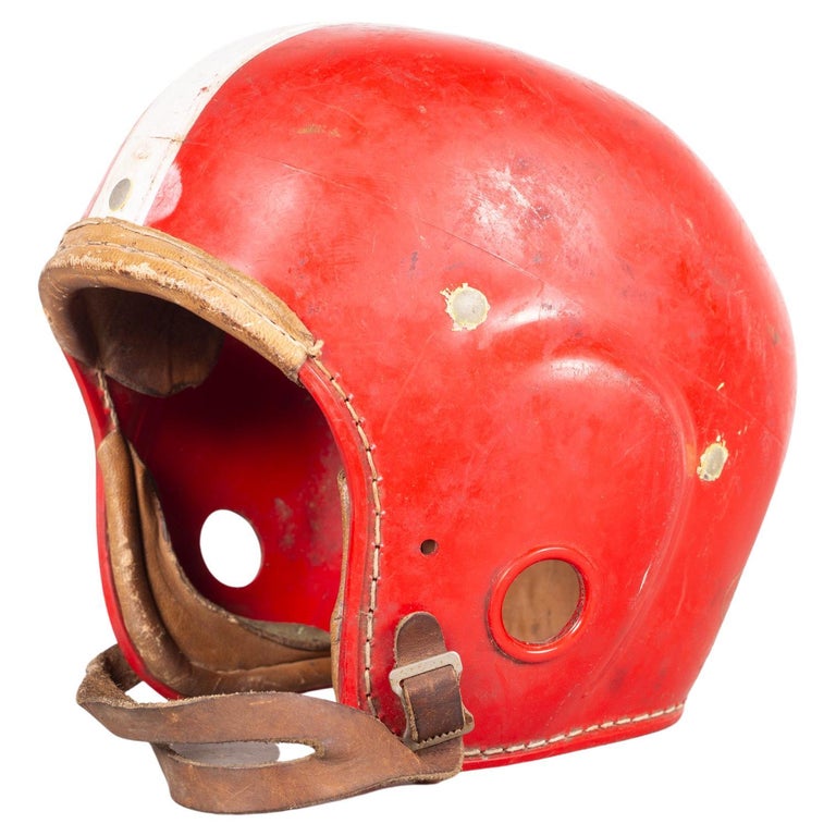 Vintage Football Helmet c.1960 at 1stDibs