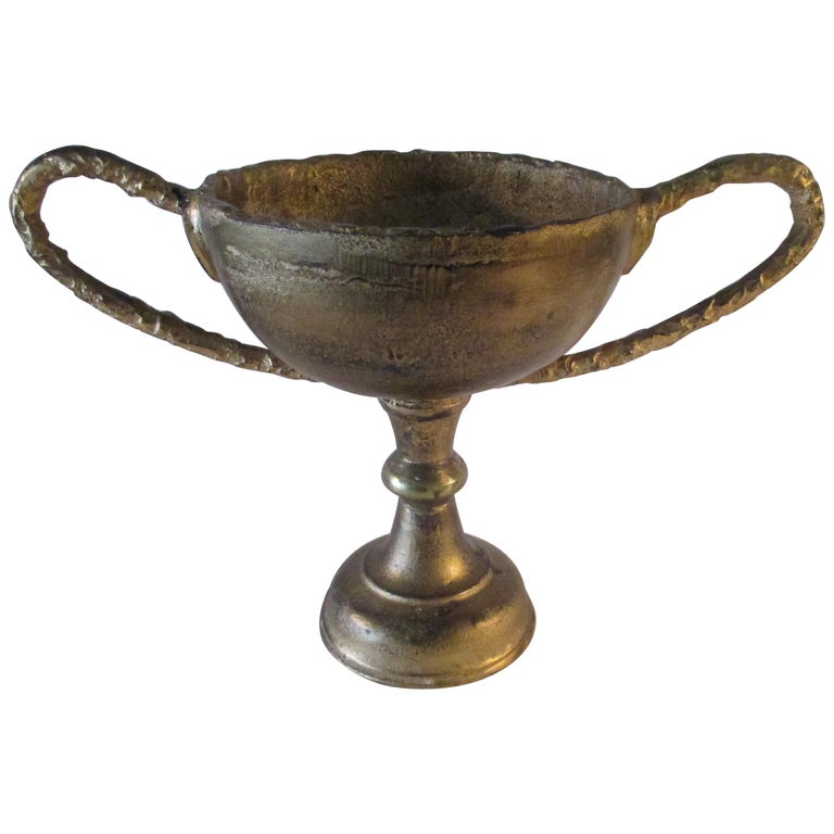 Vintage Forged Iron Trophy at 1stDibs