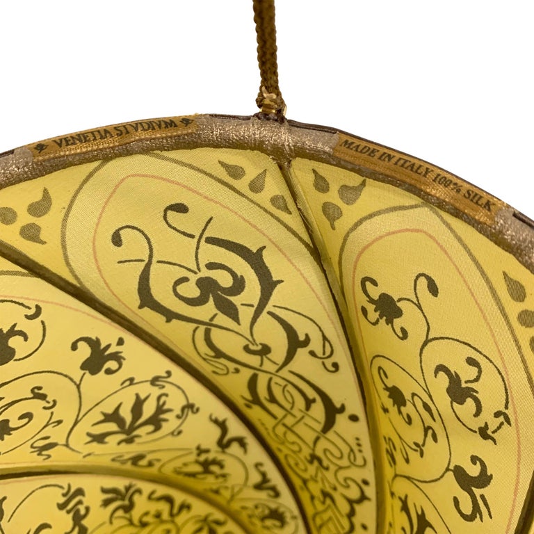 Vintage Fortuny Three-Light Cesendello Fixture at 1stDibs