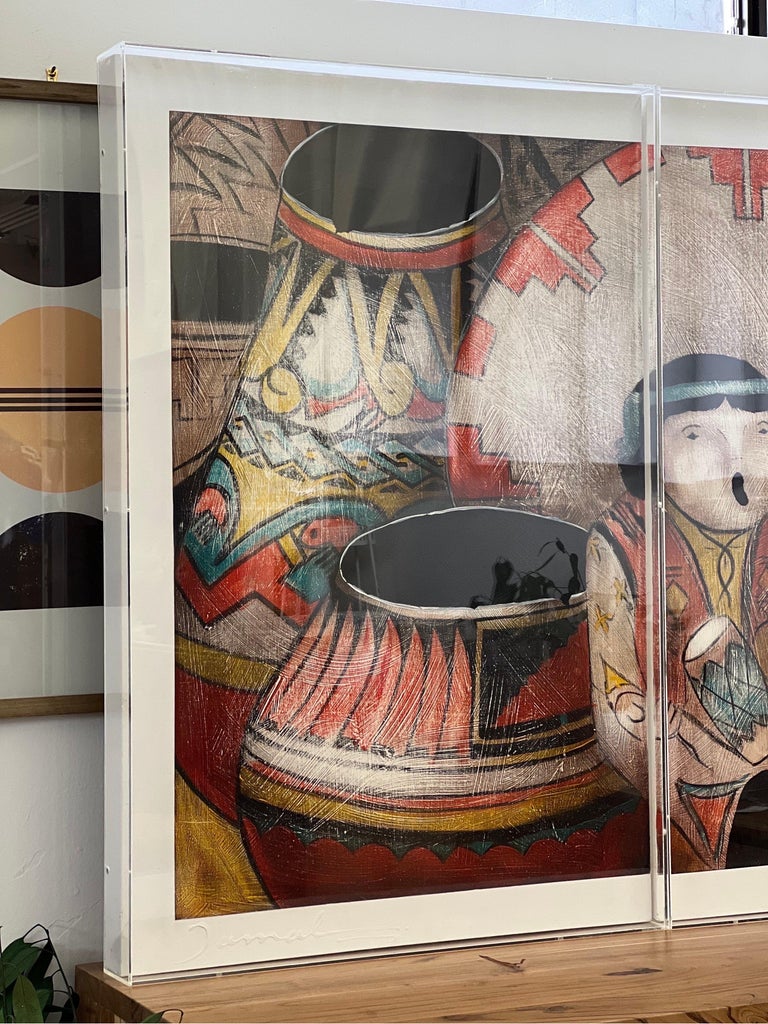 Vintage Framed Signed Art For Sale at 1stDibs