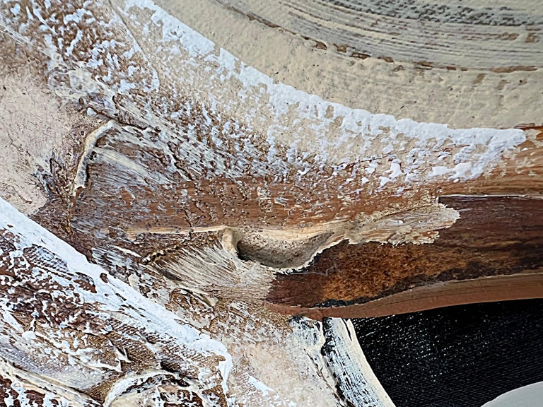 Vintage Frank Walcutt Mixed Media Abstract Painting, 1970s For Sale at ...