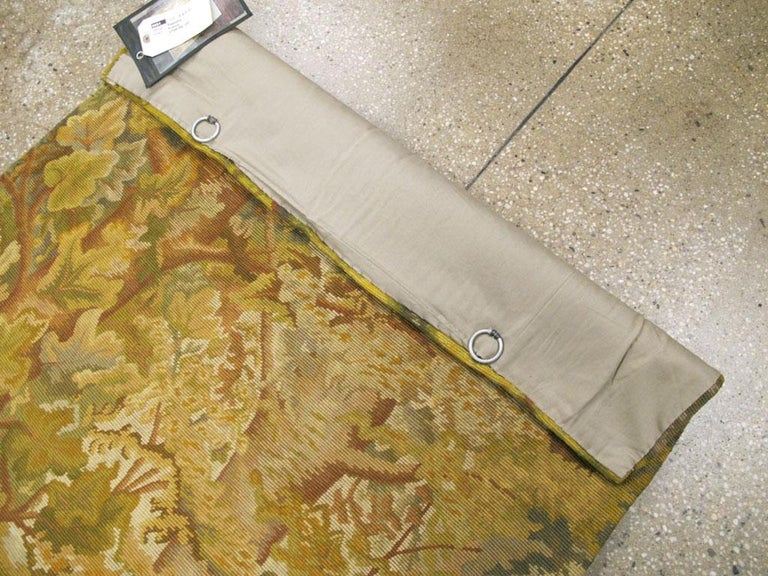 Vintage French Aesopian Tapestry For Sale at 1stDibs
