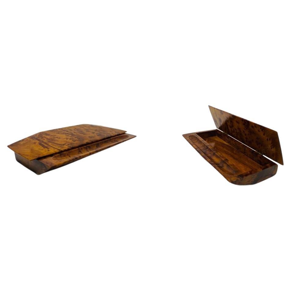 French Art Deco Lacquered Box For Sale at 1stDibs