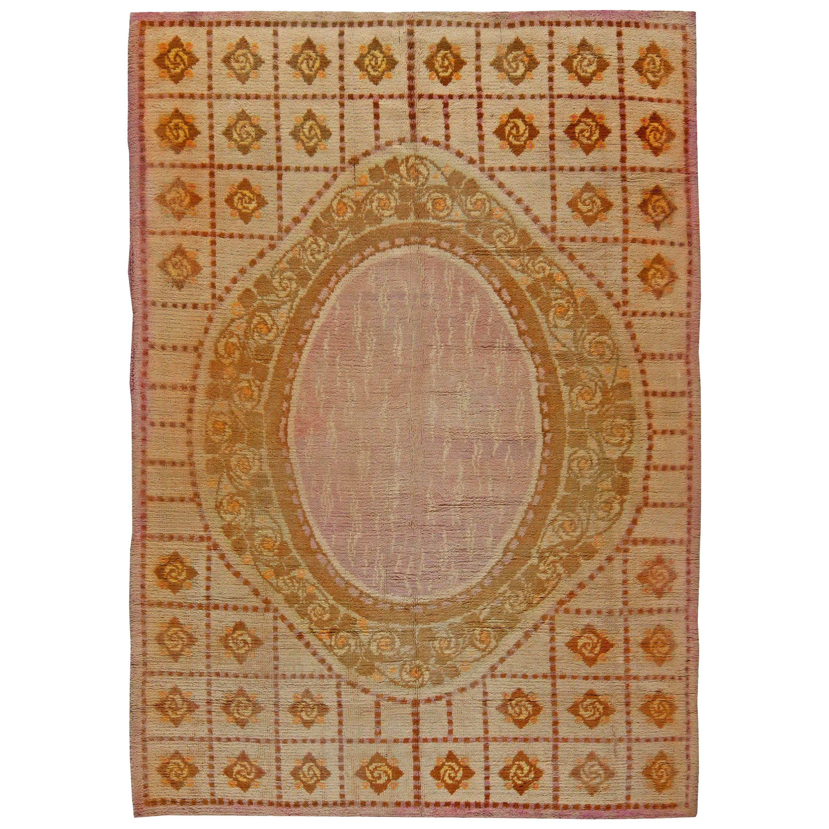 Vintage Art Deco Rug/Carpet from Israel by Yakov Agam at 1stDibs