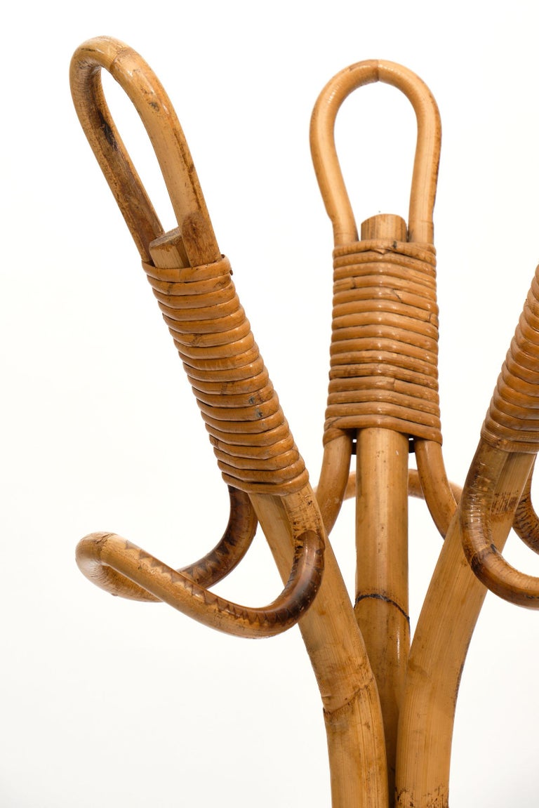 Vintage French Bamboo Coat Rack at 1stDibs | vintage bamboo coat rack