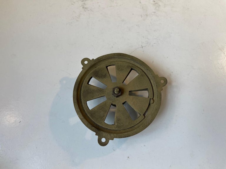Vintage French Butterfly Air Vent in Brass, 1950s For Sale at 1stDibs