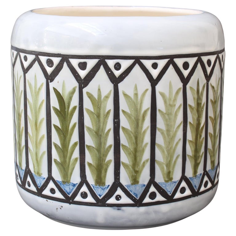 Vintage French Ceramic Cachepot by Roger Capron, 'circa 1970s' For Sale ...